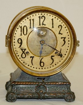 Seth Thomas “long Alarm” Metal Case Clock Price Guide
