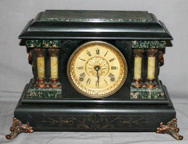 Antique Seth Thomas Faux Marble Mantle Clock Price Guide