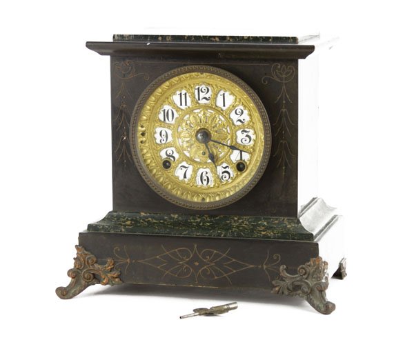 Antique Seth Thomas Faux Marble Mantle Clock Price Guide