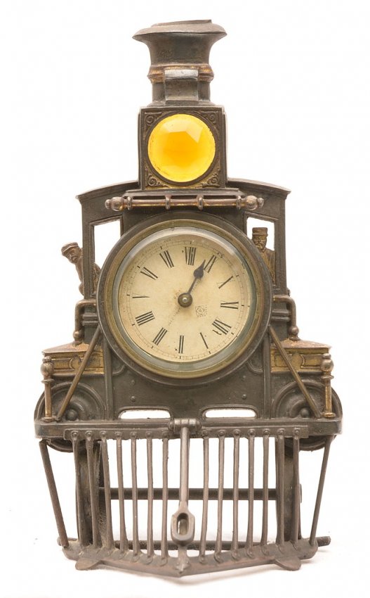 Ansonia Novelty No. 44 Train Desk Clock Price Guide