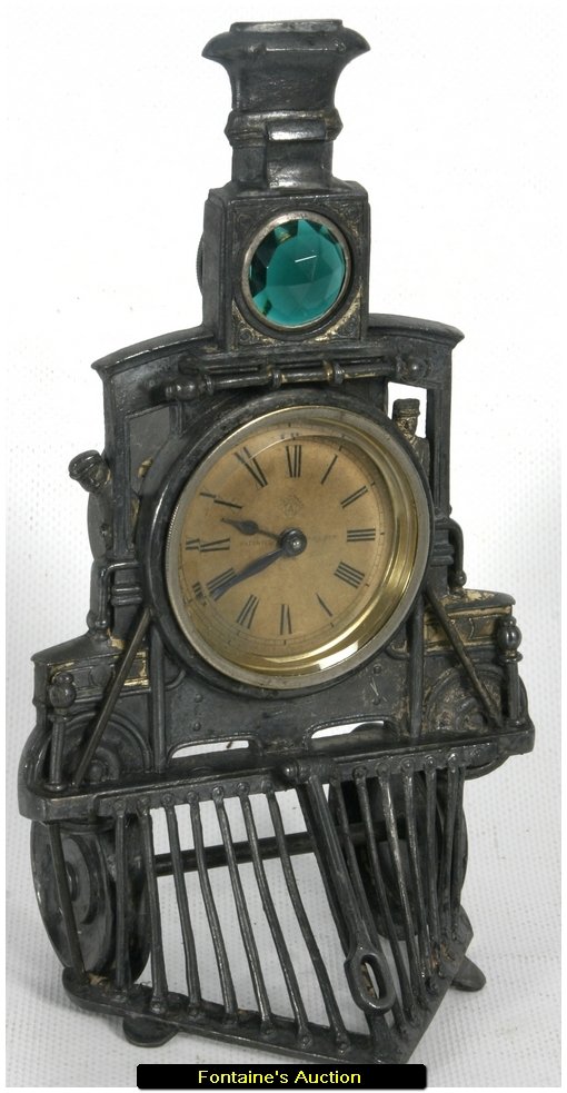 Ansonia Novelty No. 44 Train Desk Clock Price Guide