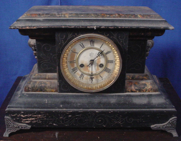 Antique Waterbury Green Onyx Mantle Clock Price Guide