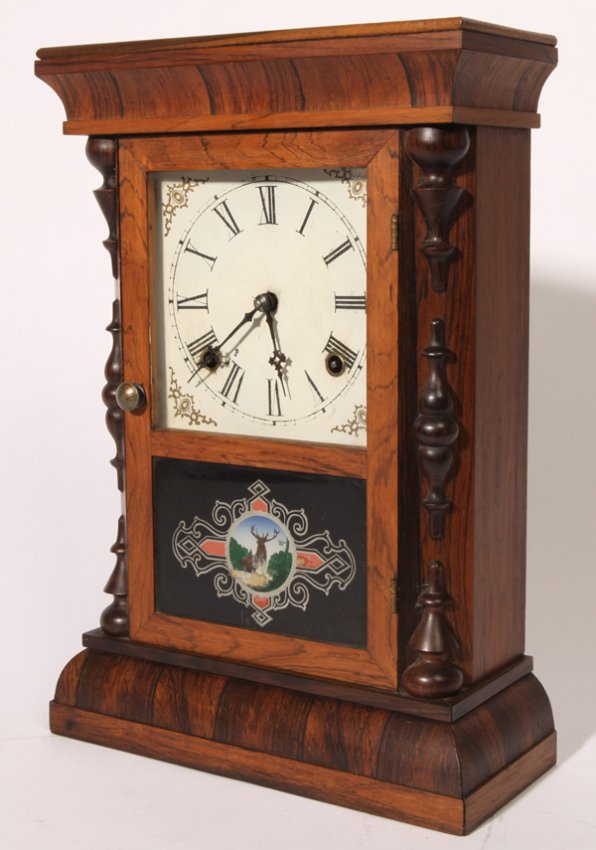 Gilbert Rosewood “paragon” Cottage Shelf Clock Price Guide