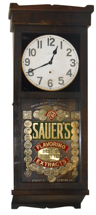 New Haven C.f. Sauer’s Co. Wall Clock Price Guide
