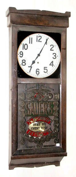 New Haven C.f. Sauer’s Co. Wall Clock Price Guide