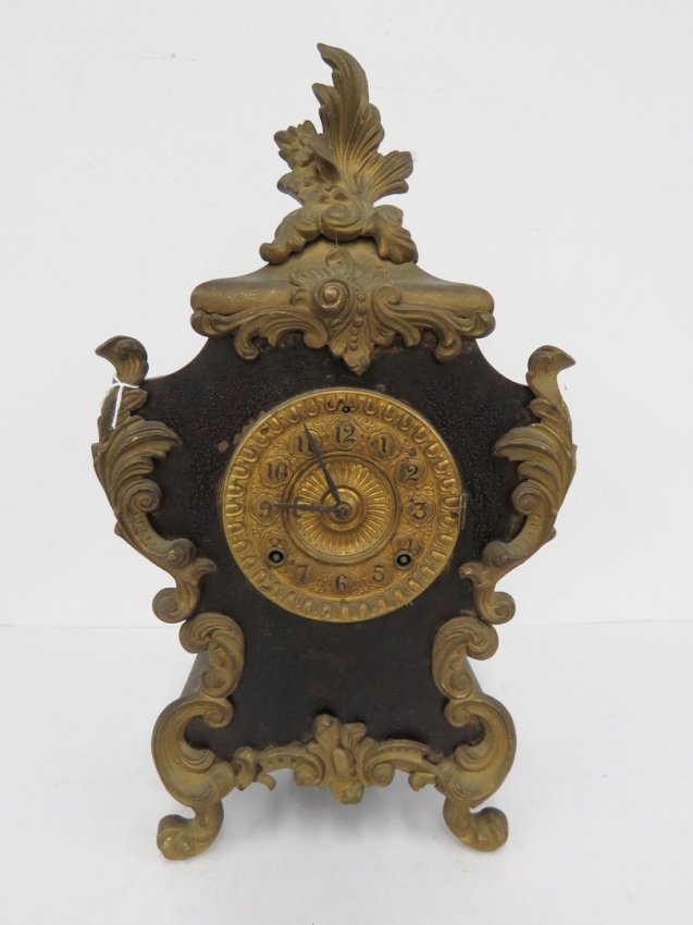 Ansonia Seine Enameled Iron Case Mantle Clock Price Guide