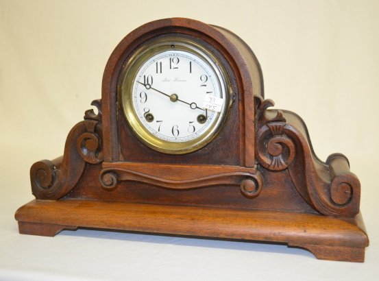 New Haven Clock Company Tambour Mantle Clock Price Guide