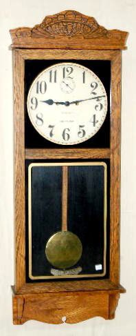 New Haven “tampico” Oak Wall Clock Price Guide
