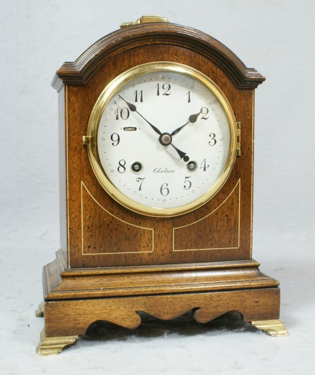 Williamsburg Chelsea “the Wythe House” Shelf Clock-ClockPrices.Com