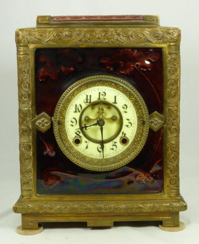 Rare J. & J.g. Low Art Tile New Haven Mantle Clock Price Guide