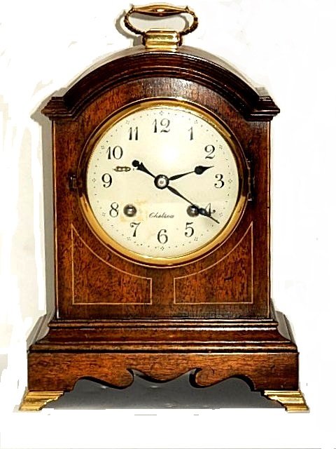 Williamsburg Chelsea “the Wythe House” Shelf Clock-ClockPrices.Com