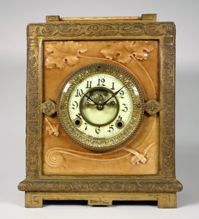 Rare J. & J.g. Low Art Tile New Haven Mantle Clock Price Guide
