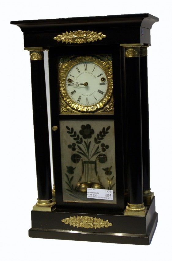 Aaron Dodd Crane Year-duration Torsion Clock-ClockPrices.Com